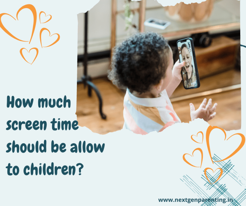 How much screen time should be allow to children? - Nextgenparenting